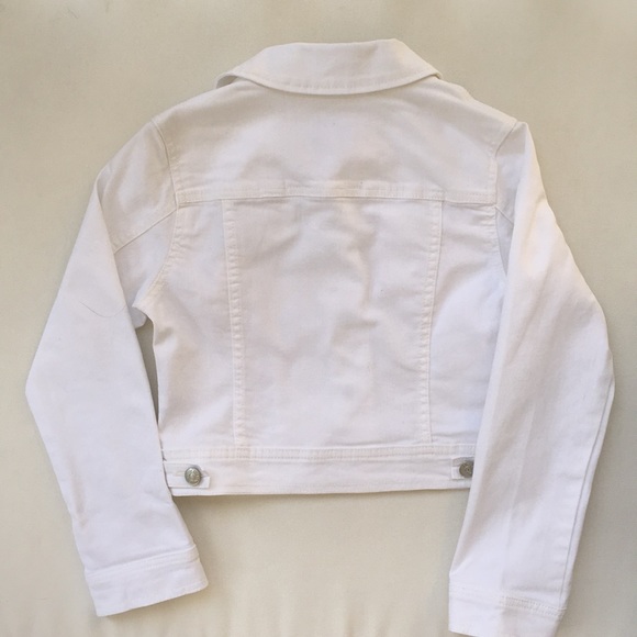 Cherokee | Jackets & Coats | Cherokee Crisp White Jean Jacket | Poshmark